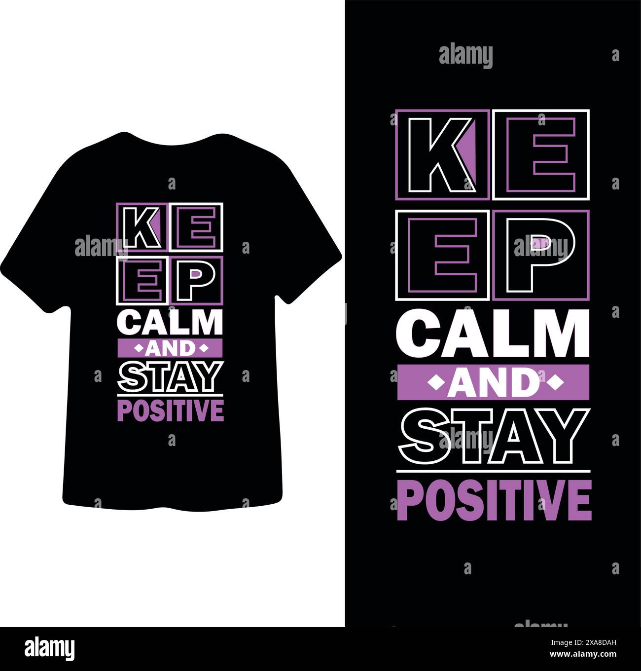 Positiv bleiben Stock-Vektorgrafiken kaufen - Alamy