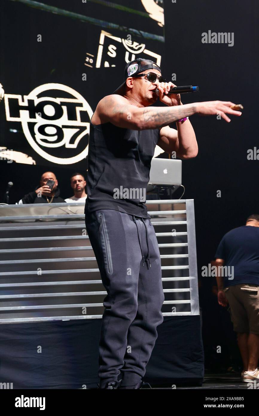 New York, NY, USA. Juni 2024. Peter Gunz beim Hot 97 Summer Jam 2024 in der UBS Arena am 2. Juni ...