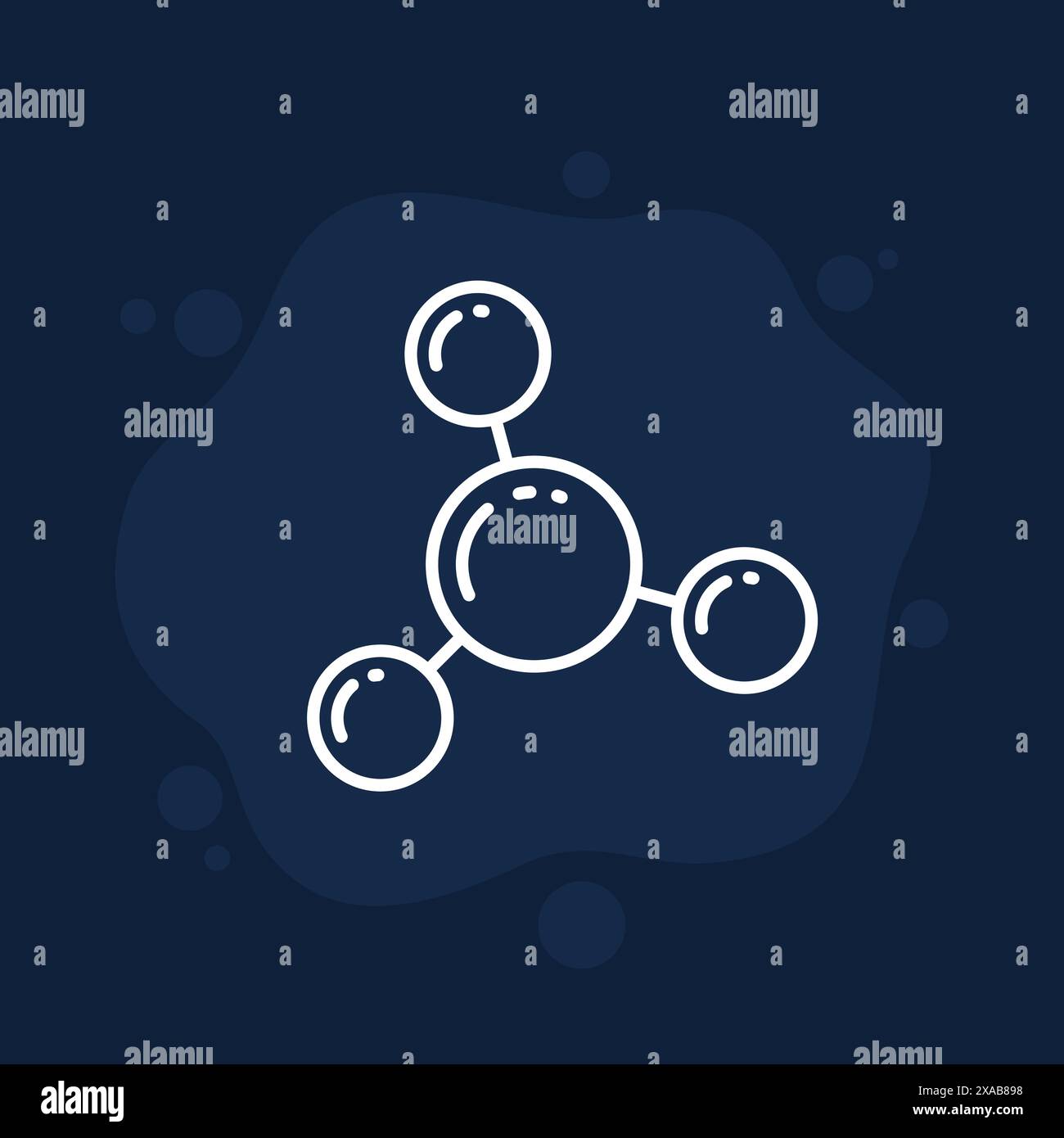 Ammonia nh3 molecule chemical structure Stock-Vektorgrafiken kaufen - Alamy