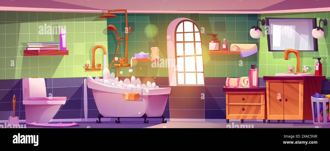 Dusche cartoon -Fotos und -Bildmaterial in hoher Auflösung – Alamy