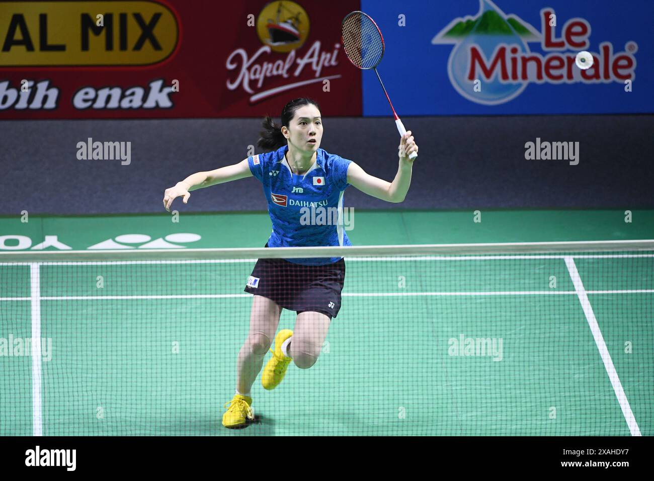 Jakarta, Indonesien. Juni 2024. Aya Ohori (JPN) Badminton: KAPAL API ...