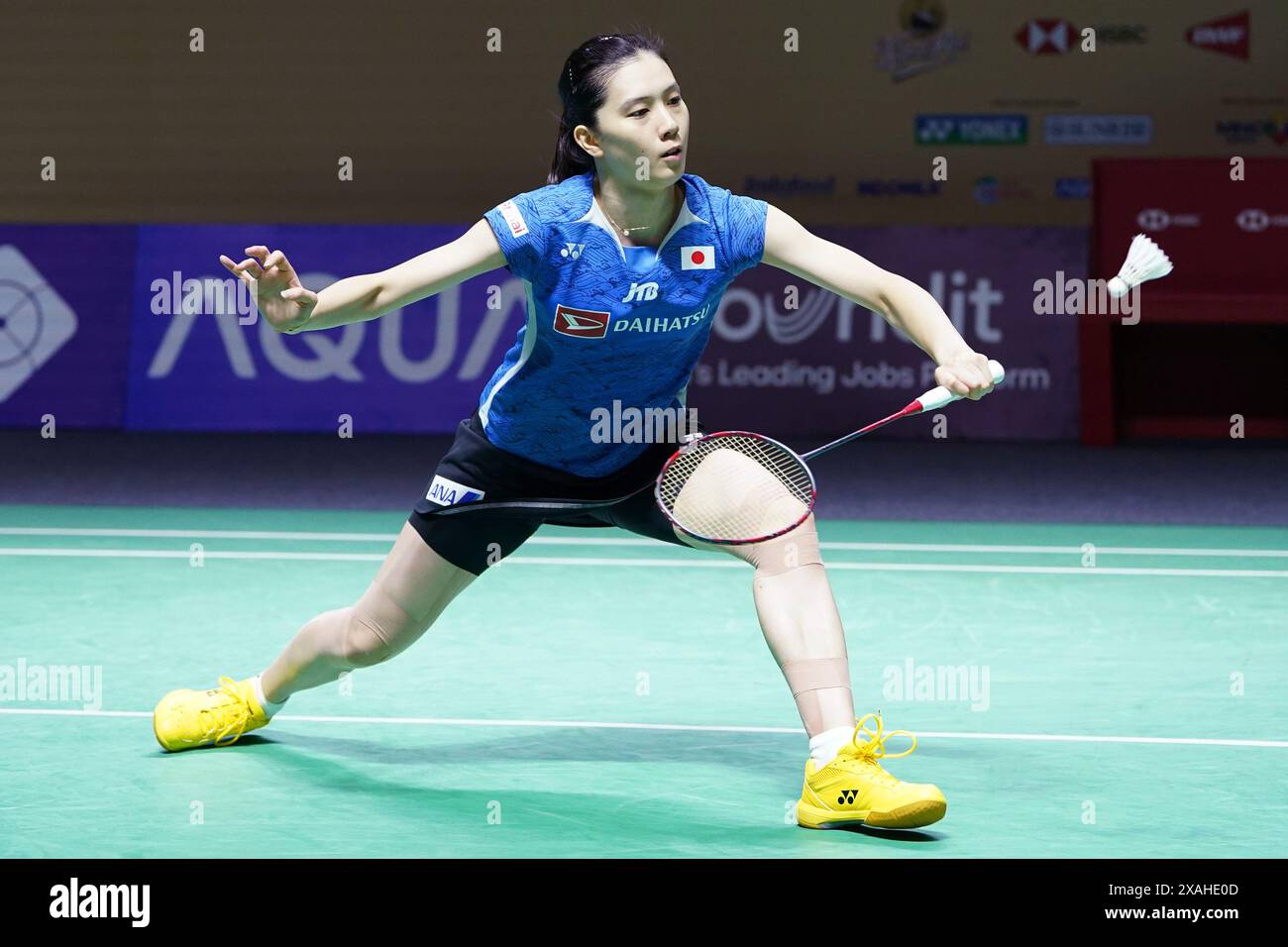 Jakarta, Indonesien. Juni 2024. Aya Ohori (JPN) Badminton: KAPAL API ...