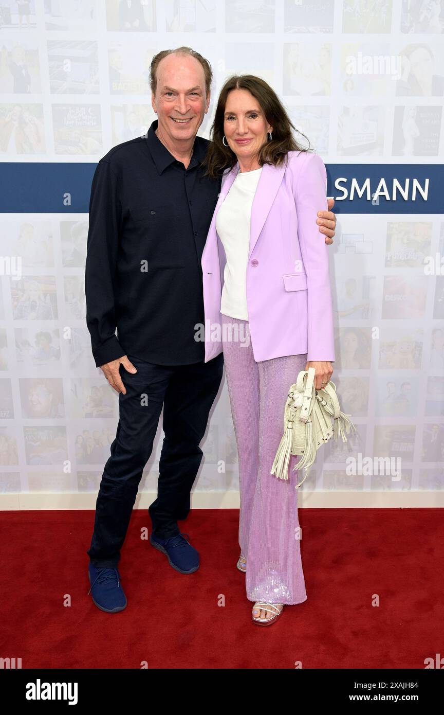 Herbert Knaup mit Ehefrau Christiane Knaup bei der Bertelsmann Party ...