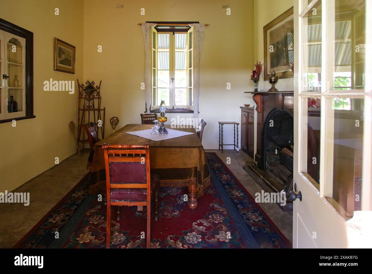 Aufenthaltsraum im Alice Springs Telegraph Station Historical Reserve ...