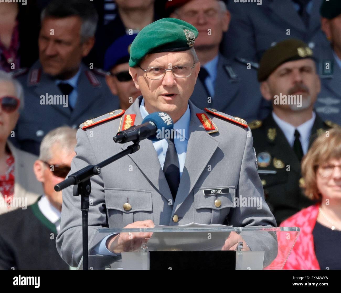 Kommando Übernahme 07.06.2024, Frankenberg, Kaserne, Kommando Übernahme ...