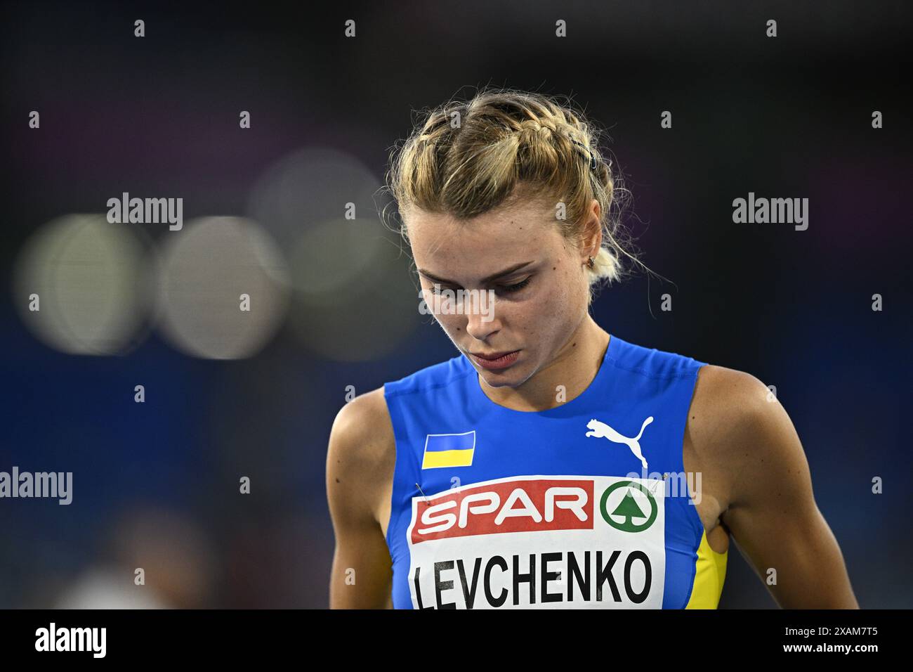 Rom, Italien. Juni 2024. Die ukrainische Julija Lewtschenko wurde ...