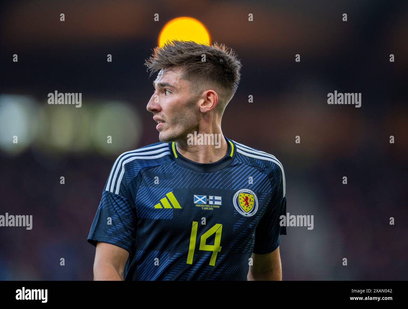 7. Juni 2024; Hampden Park, Glasgow, Schottland: International Football ...