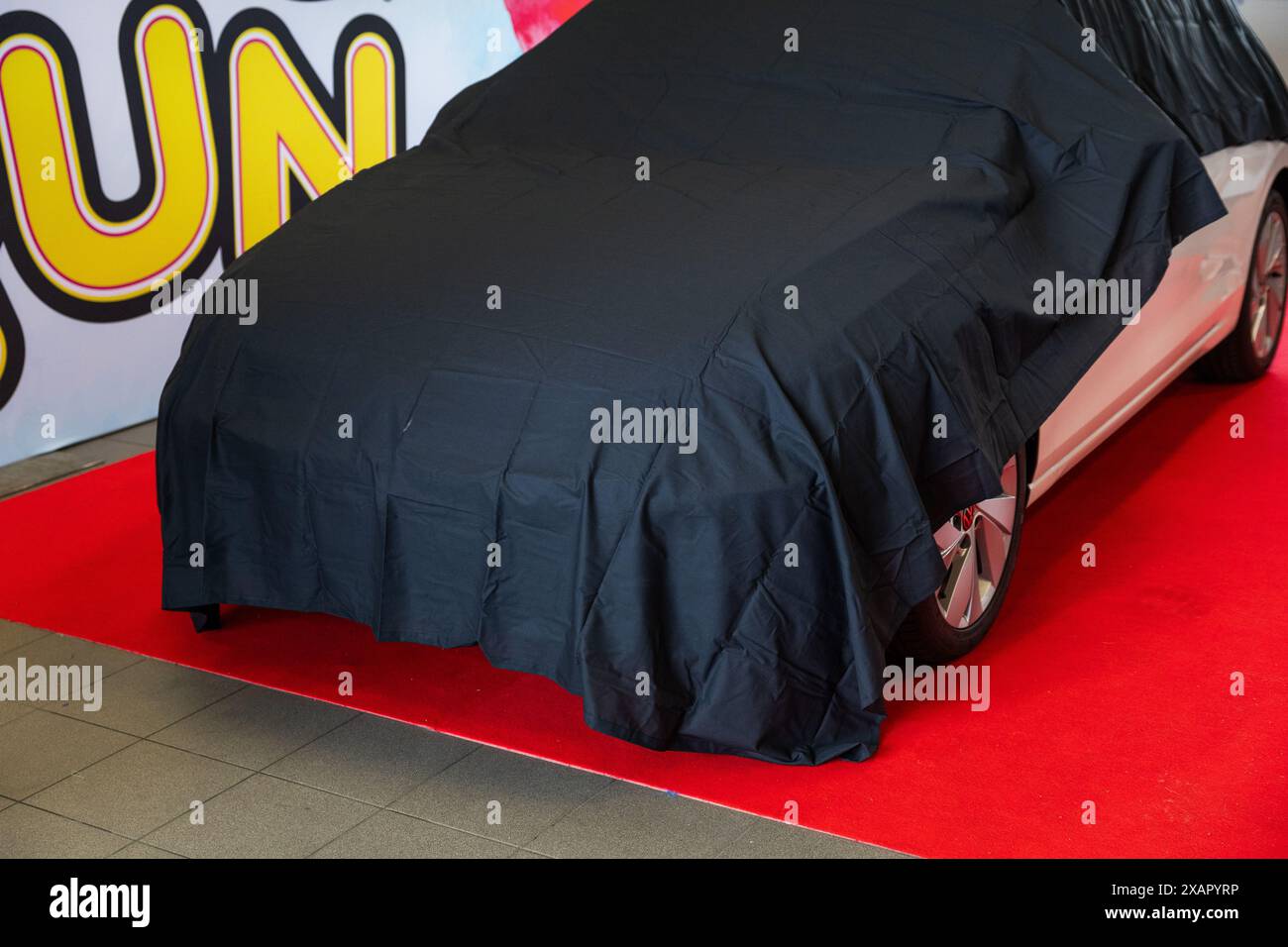 Bug Run im Mantorp Park, Mantorp, Schweden, am Samstag. VW-Enthusiasten ...