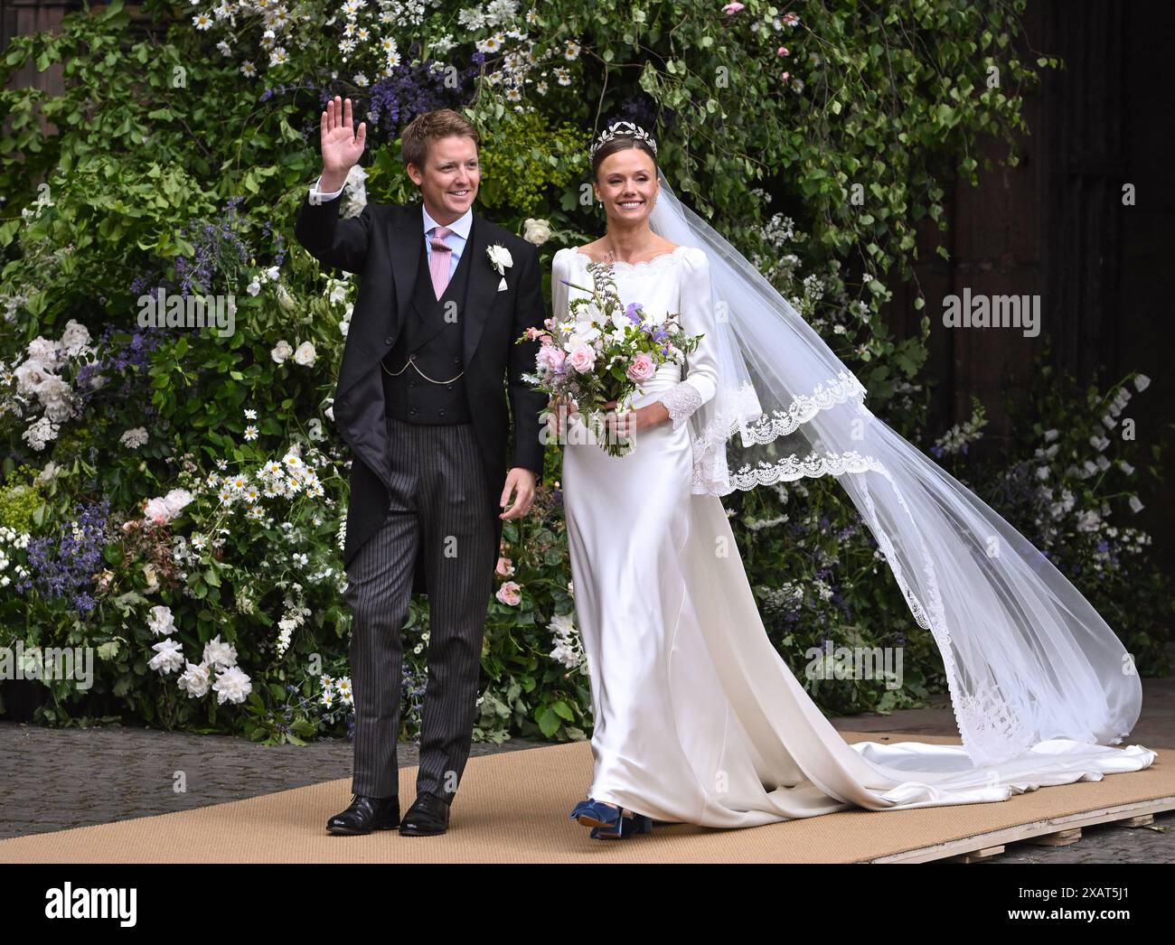 Chester, England. UK. Juni 2024. Hugh Grosvenor, Duke of Westminster ...