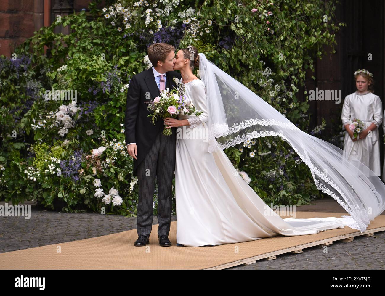 Chester, England. UK. Juni 2024. Hugh Grosvenor, Duke of Westminster ...