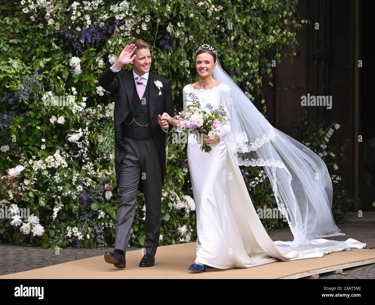 Chester, England. UK. Juni 2024. Hugh Grosvenor, Duke of Westminster ...