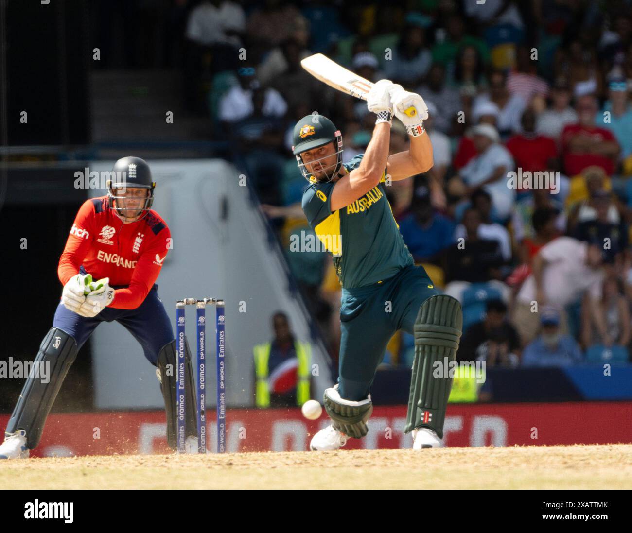 Bridgetown, Barbados. Juni 2024. ICC T20 World Cup 2024 – Australien ...