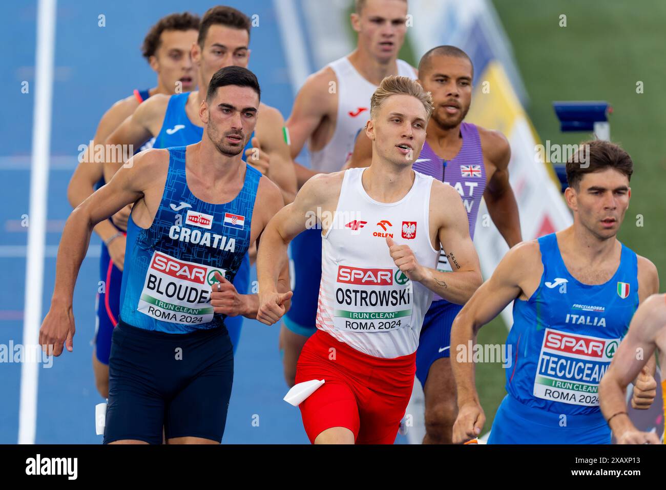 ROM, ITALIEN - 8. JUNI: Filip Ostrowski aus Polen, der am 2. Tag der Leichtathletik ...