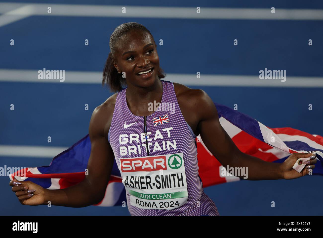 Rom, Italien. Juni 2024. Leichtathletik: Europameisterschaften, 100 ...