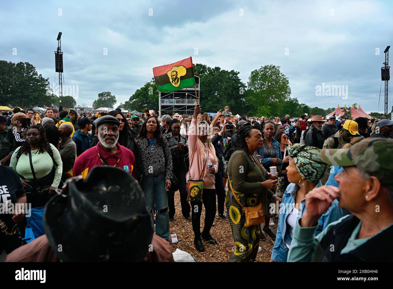London, Großbritannien. Juni 2024. Tausende Reggers-Fans besuchen die ...