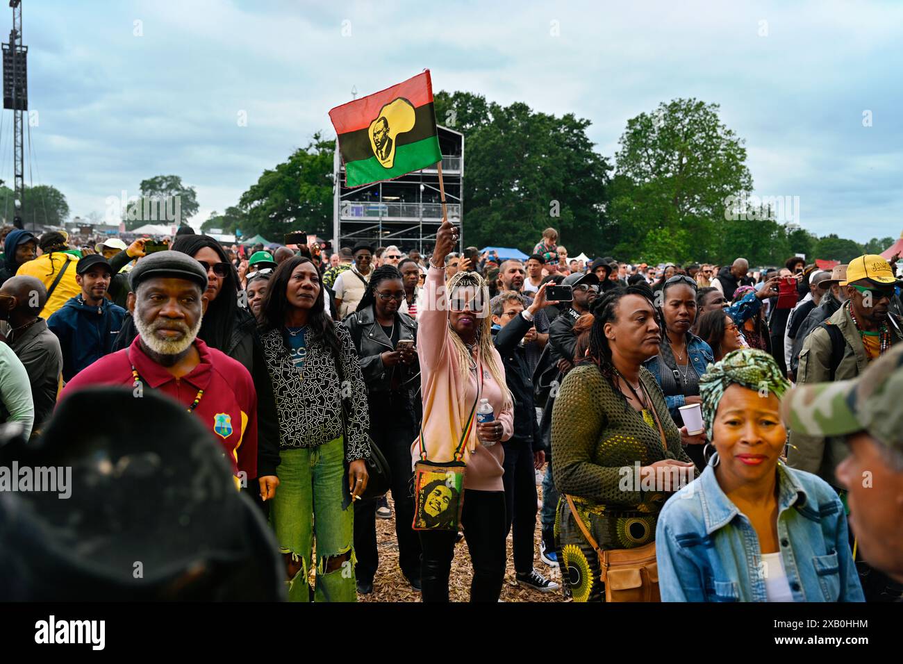 London, Großbritannien. Juni 2024. Tausende Reggers-Fans besuchen die ...
