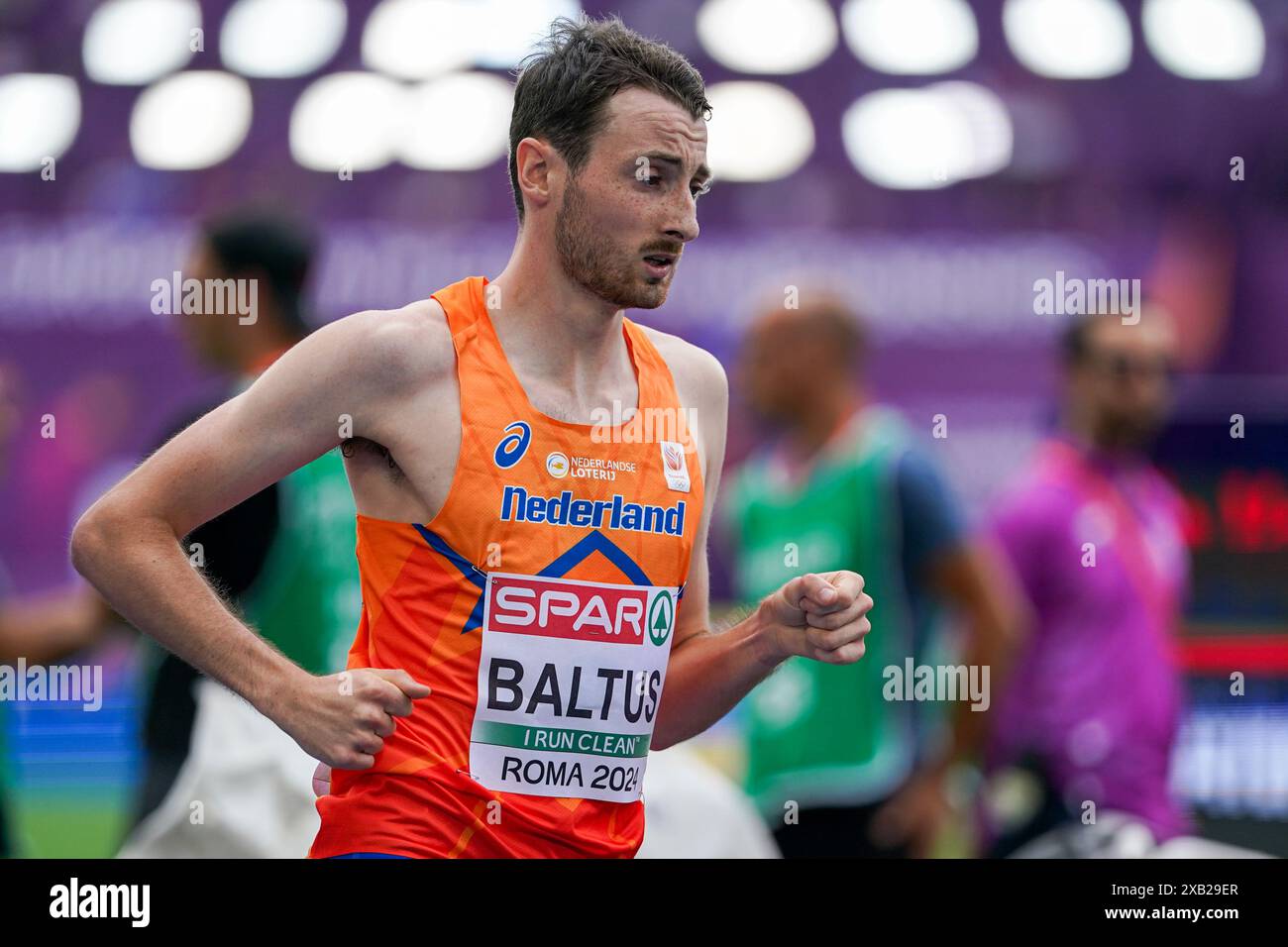 ROM, ITALIEN – 10. JUNI: Noah Baltus aus den Niederlanden, die am 4 ...