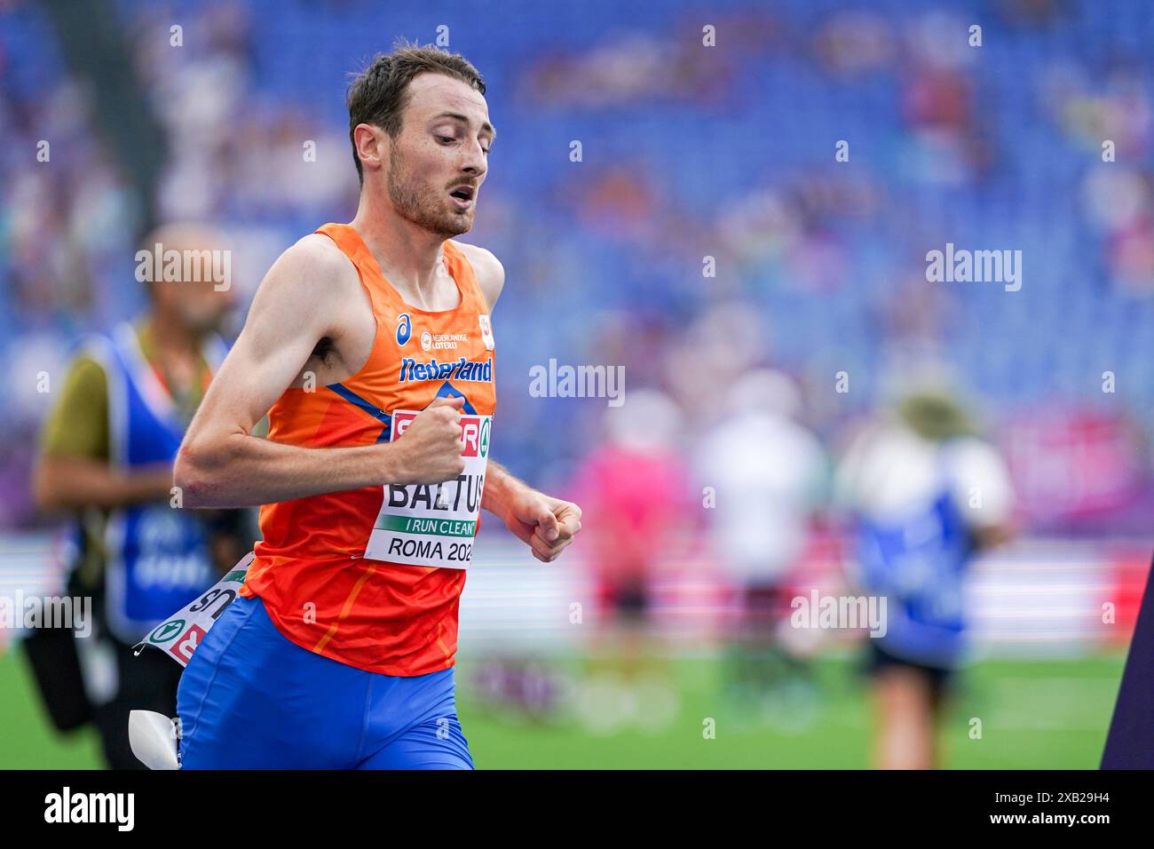 ROM, ITALIEN – 10. JUNI: Noah Baltus aus den Niederlanden, die am 4 ...