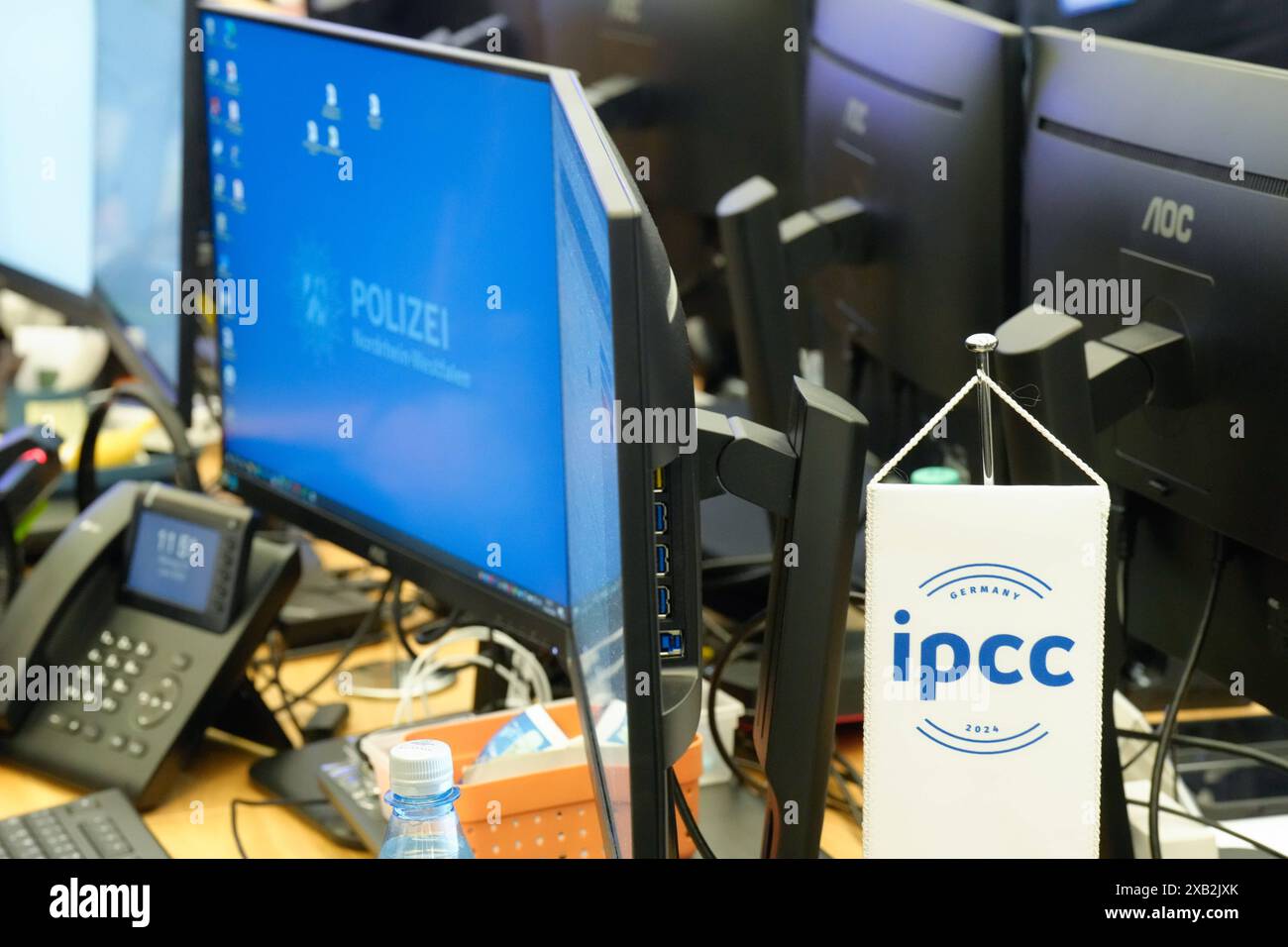 Innenministerin Faeser besucht das IPCC in Neuss Symbolbild und ...