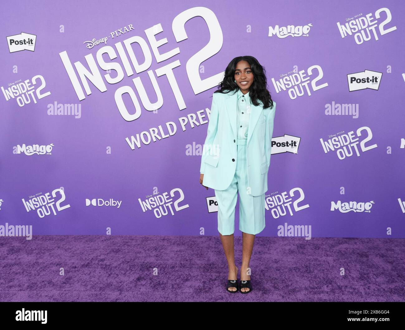 Ayo Edebiri kommt am Montag im Disney and Pixar's INSIDE OUT 2 World ...