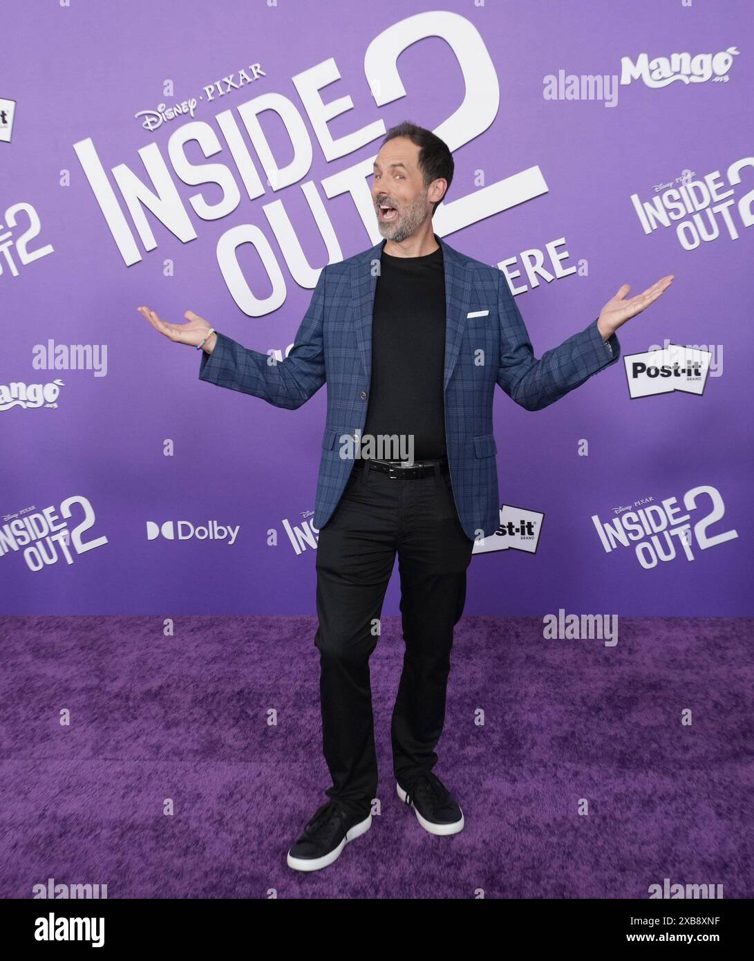 Kelsey Mann kommt am Montag im Disney and Pixar's INSIDE OUT 2 World Premiere im El Capitan ...