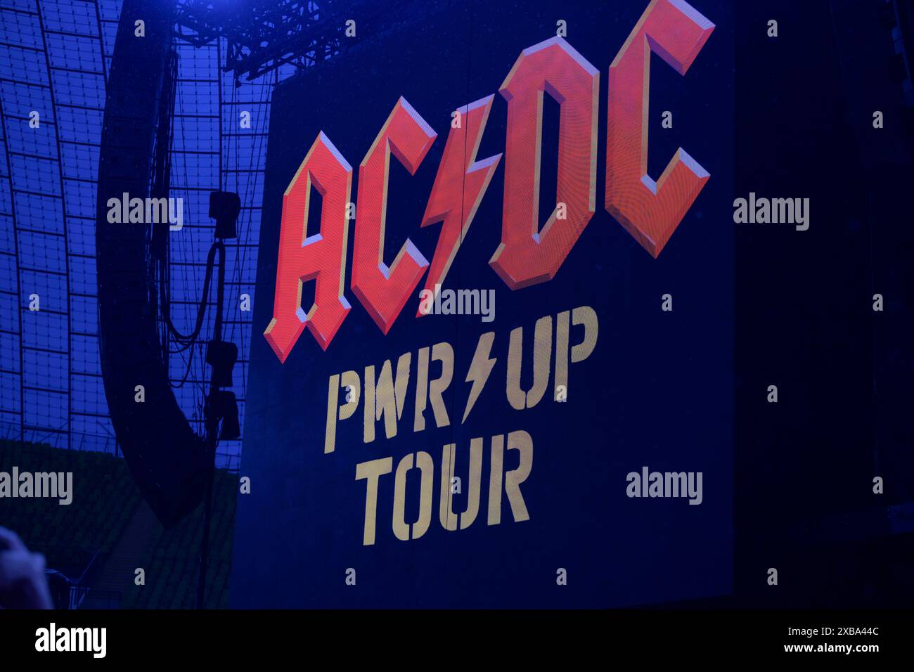 AC/DC - Power Up Tour - Europa 2024 live im Olympiastadion, München am 9.06.2024 *** AC DC Power ...