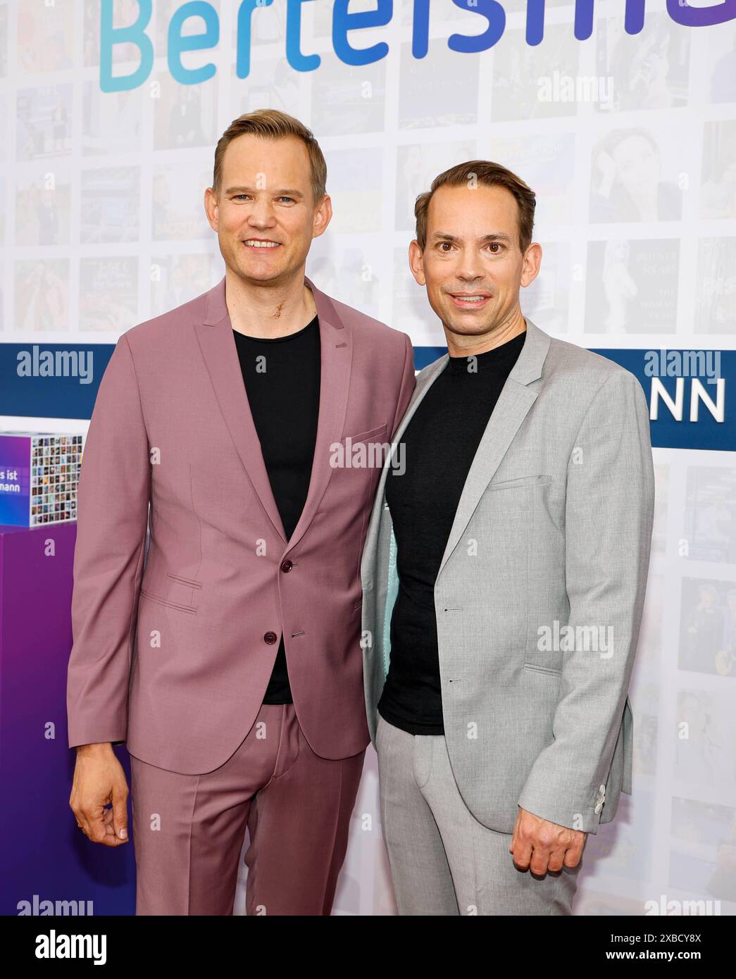 Hendrik Streeck und Paul Zubeil bei der Bertelsmann Sommerparty in der ...