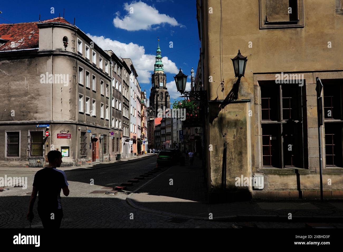 Swidnica, Dolny Slask, Polska, Altstadt Swidnica, Kathedrale, Dluga ...