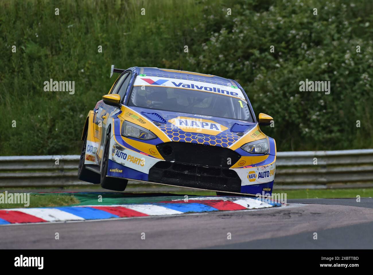Ausgewogen auf zwei Rädern, Ashley Sutton, Ford Focus ST, NAPA Racing UK, BTCC, British Touring ...