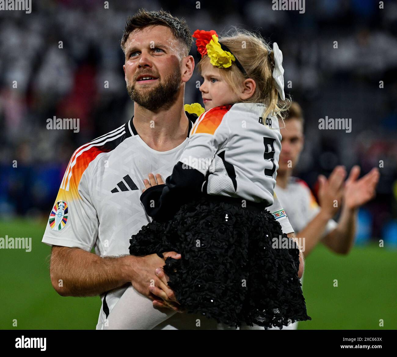 14.06.2024, xpsx, UEFA Euro 2024 Vorrunde, Deutschland - Schottland v.l. Niclas Füllkrug ...