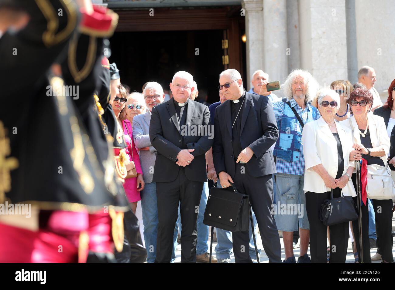 Rijeka, Kroatien. Juni 2024. Aufführung der Bokel Navy am Tag von St. Veit, dem Schutzpatron der ...