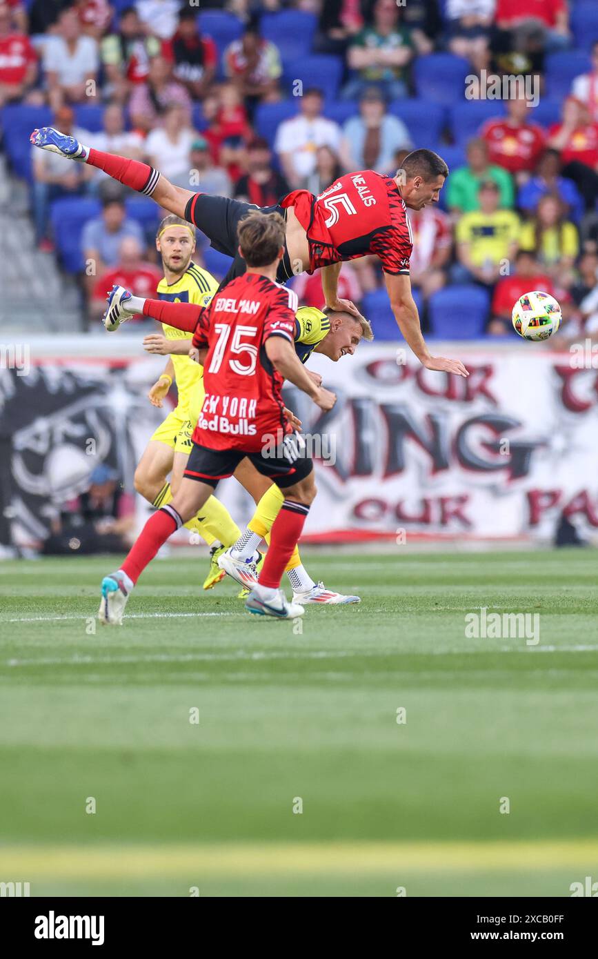 Harrison, Usa . Juni 2024. Sean Nealis von New York Red Bulls spielen ...