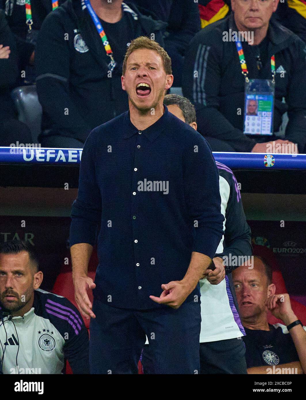 DFB-Trainer Julian Nagelsmann, Bundestrainer, Nationaltrainer, beim ...