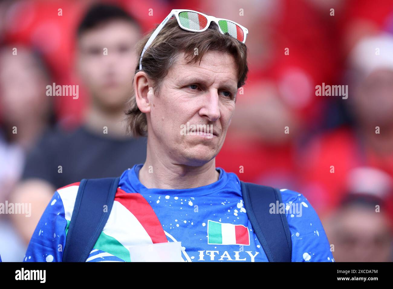Dortmund, Deutschland. Juni 2024. Unterstützer Italiens beim ...