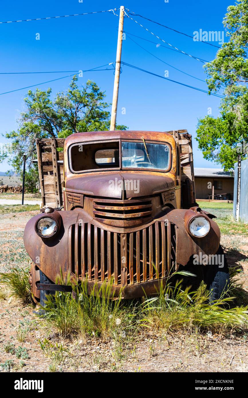 Old pickup truck route 66 -Fotos und -Bildmaterial in hoher Auflösung ...