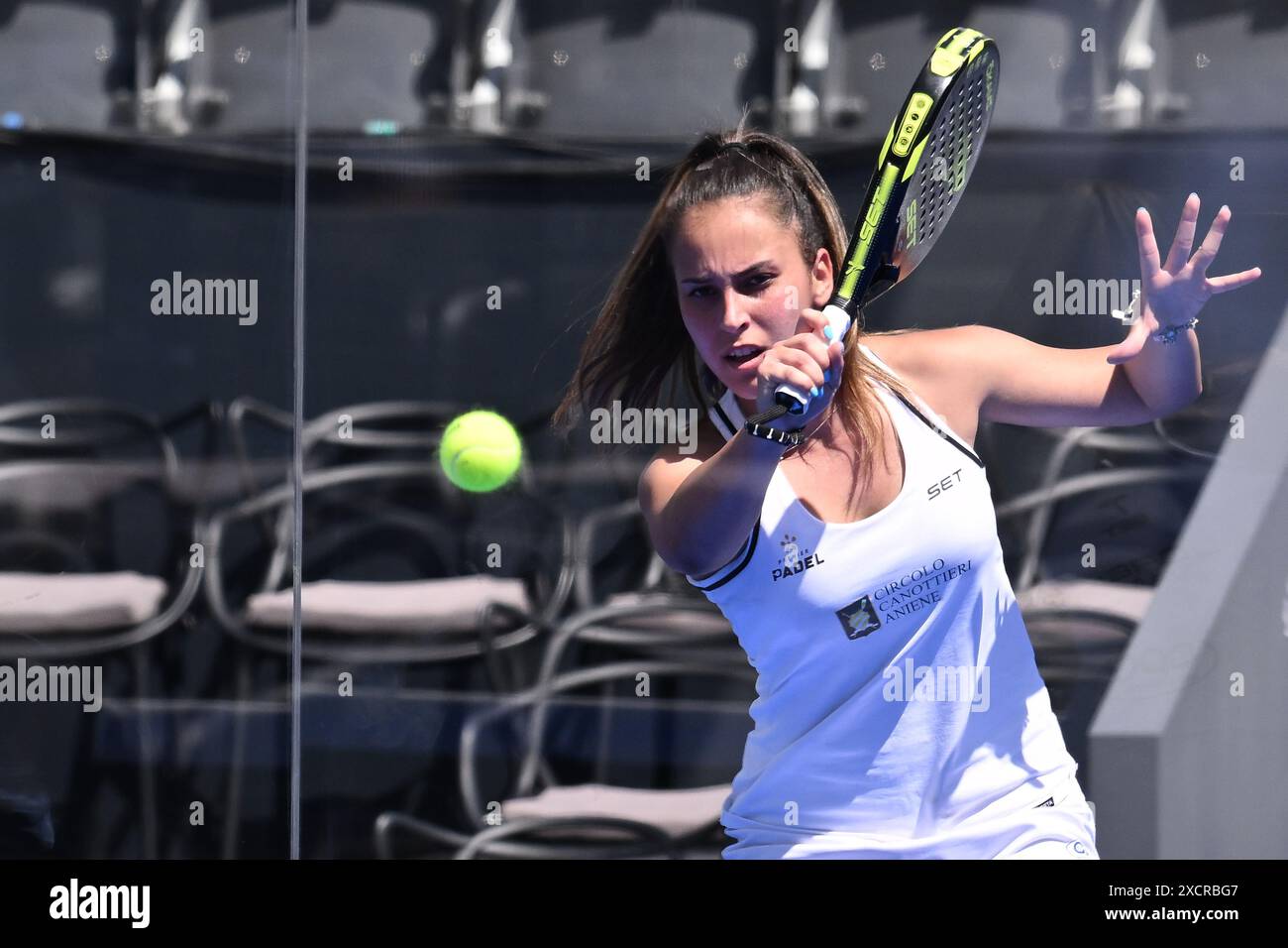 Rom, Italien. Juni 2024. Alicia Blanco Rojo und Lorena Vano Martin ...