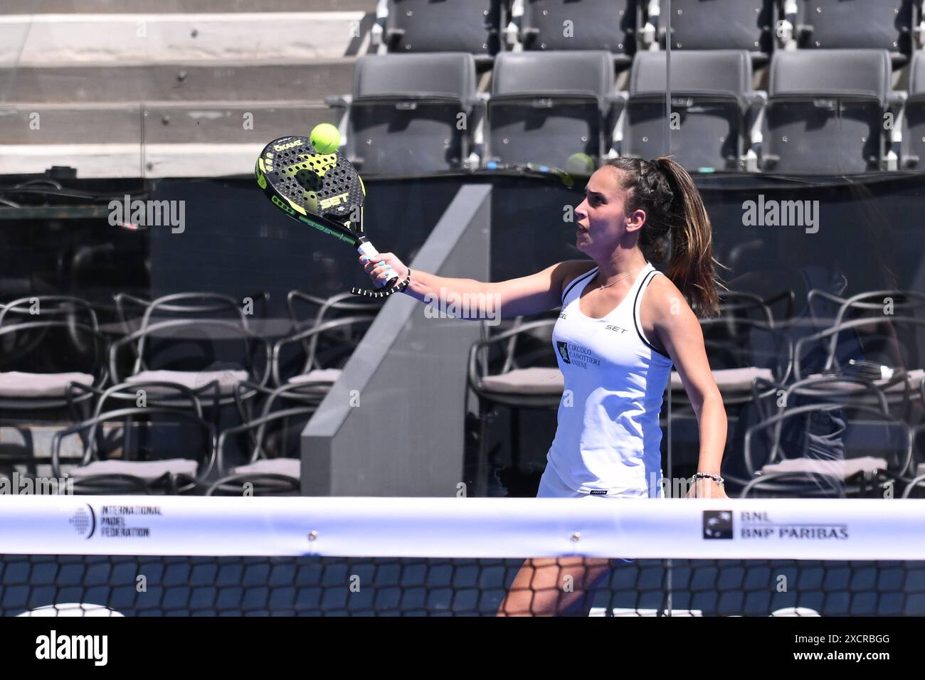 Rom, Italien. Juni 2024. Alicia Blanco Rojo und Lorena Vano Martin ...