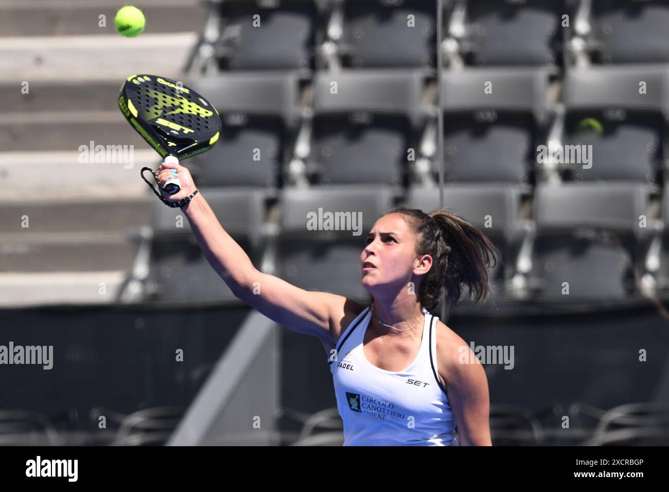 Rom, Italien. Juni 2024. Alicia Blanco Rojo und Lorena Vano Martin ...