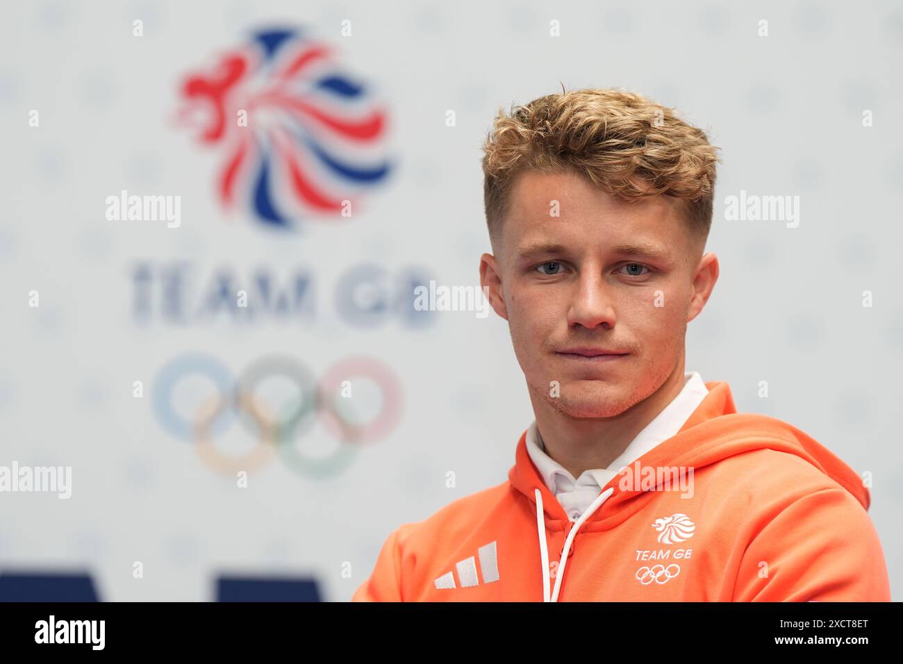Tim Nurse während einer Team GB Kitting-Out-Session für die Olympischen ...