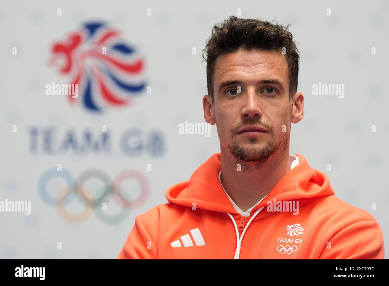 Phillip Roper während einer Team GB Kitting-Out-Session für die ...