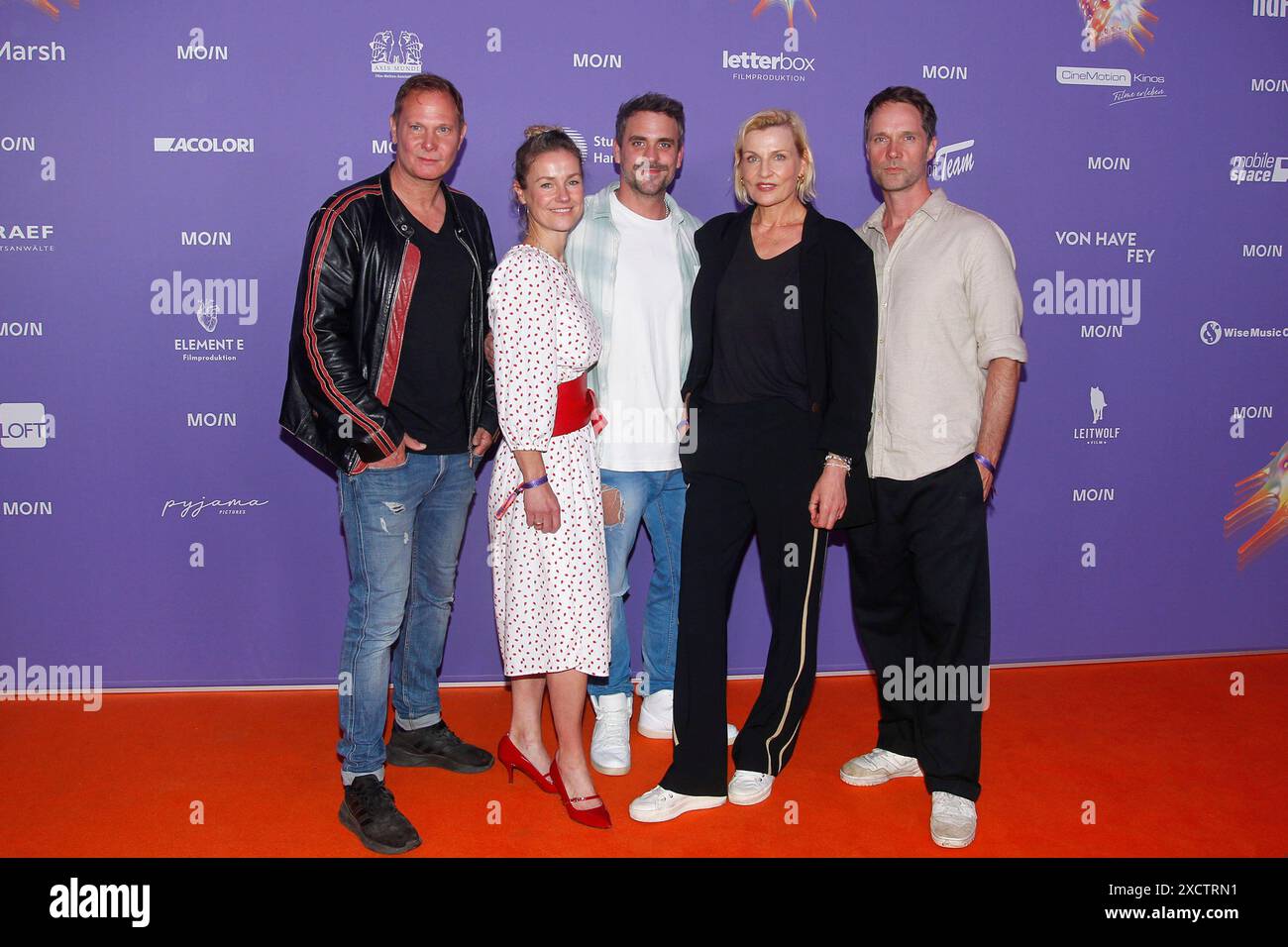 Fabian Harloff, Rhea Harder, Marc Barthel , Sanna Englund und Matthias ...