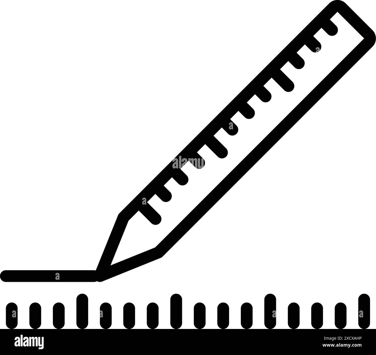 Escala de distancia Stock-Vektorgrafiken kaufen - Alamy