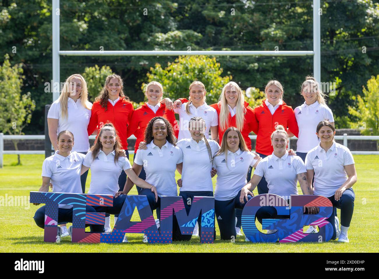 Das britische 7-Team umfasst Amy Wilson Hardy, Ellie Boatman, Ellie ...