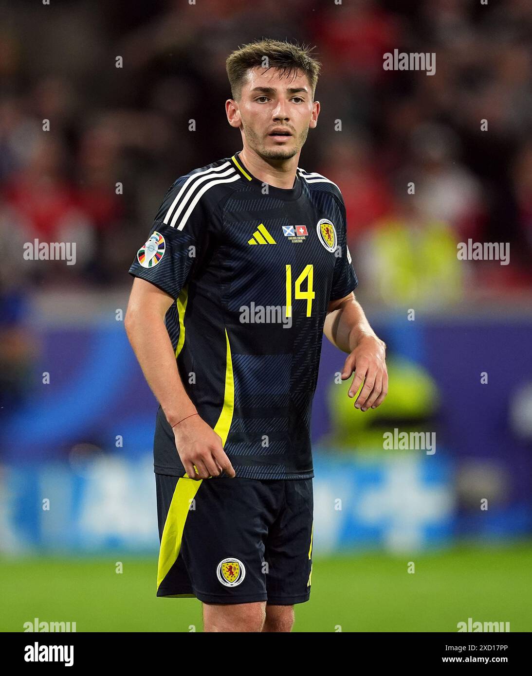 Billy Gilmour aus Schottland während des Gruppenspiels der UEFA Euro ...