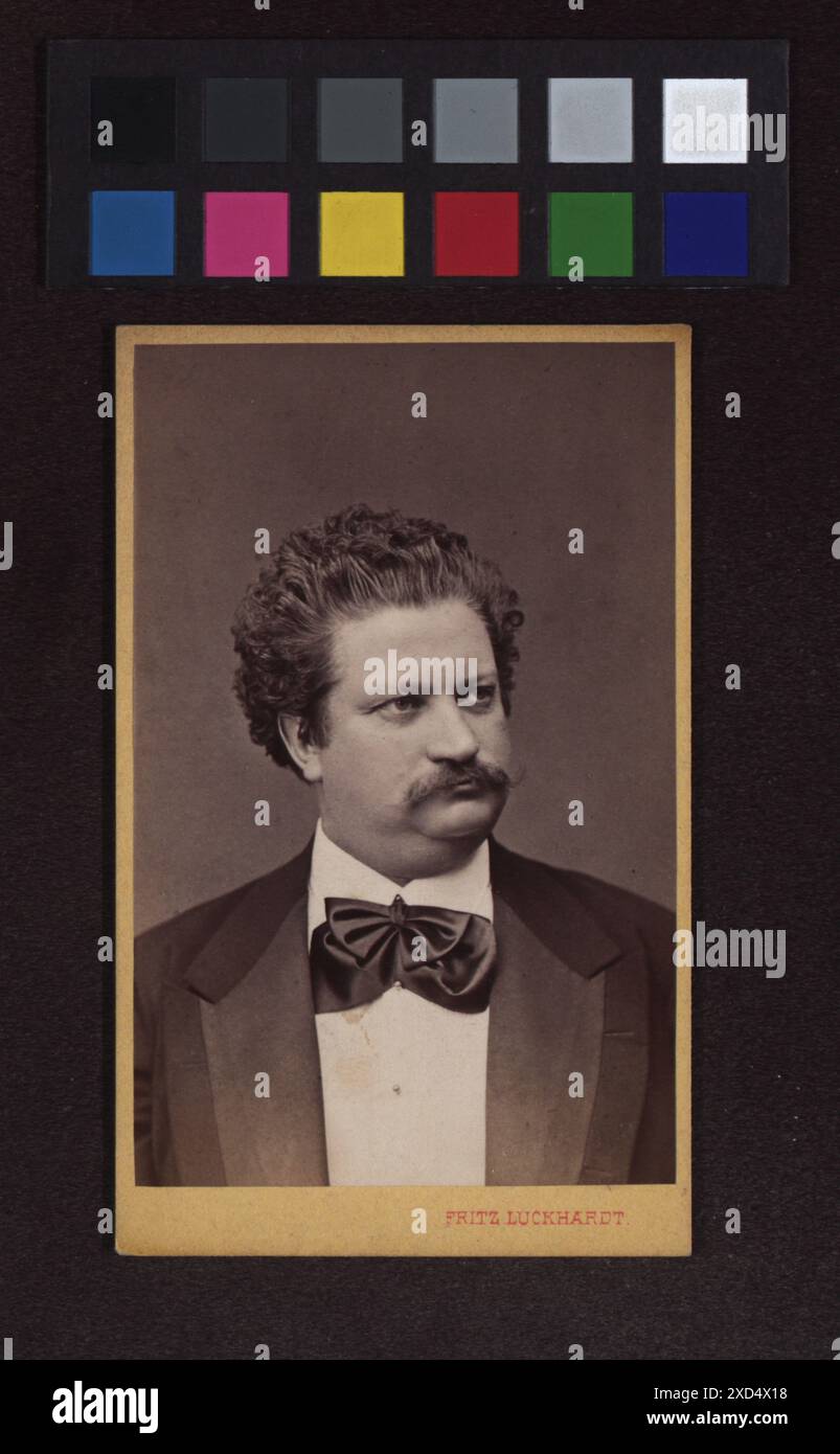 Matthias Karl Ludwig Treumann (1823–1877), Schauspieler Fritz Luckhardt ...