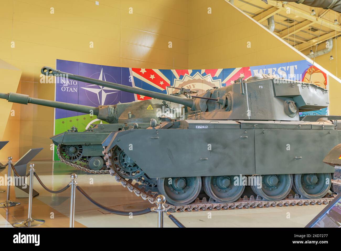 Royal Tank Museum, Amman, Jordanien - 4. Mai 2024: Restaurierter ...