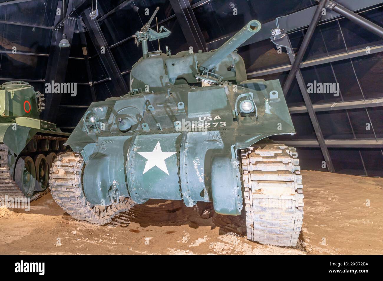 Royal Tank Museum, Amman, Jordanien – 4. Mai 2024: Der klassische ...