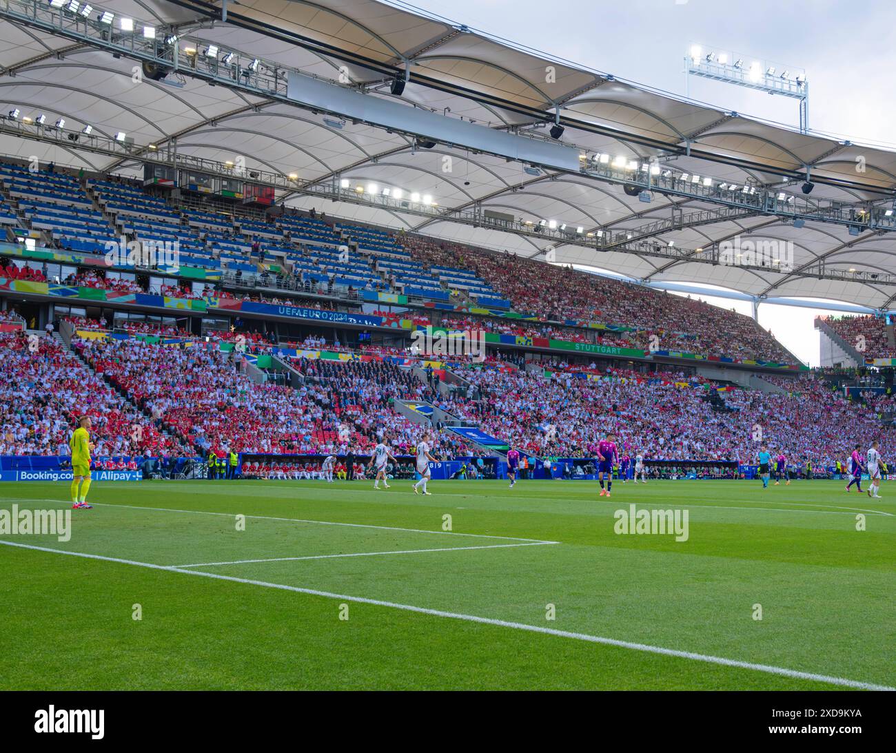 Uebersicht im Stadion, UEFA EURO 2024 - Gruppe A, Deutschland gegen ...