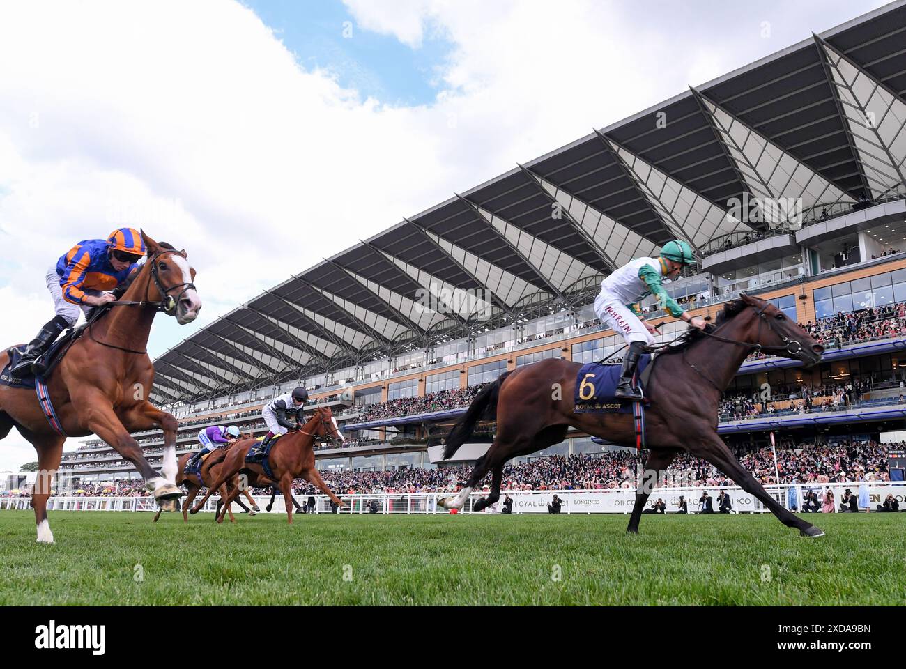 21. Juni 2024; Ascot Racecourse, Berkshire, England: Royal Ascot Horse ...