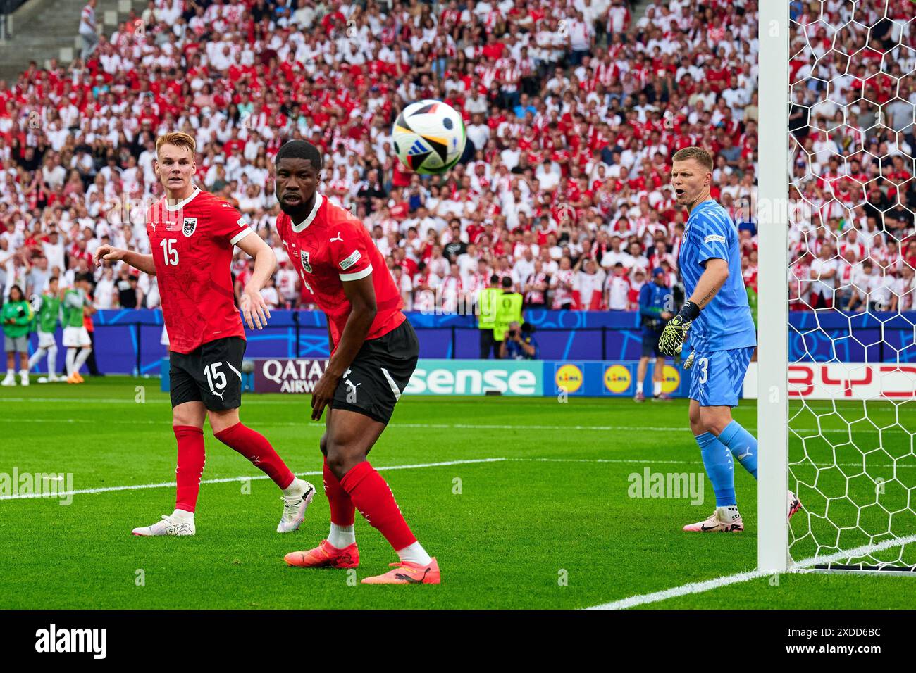 Philipp Lienhart (Oesterreich Nationalmannschaft Euro 2024, #15), Kevin ...